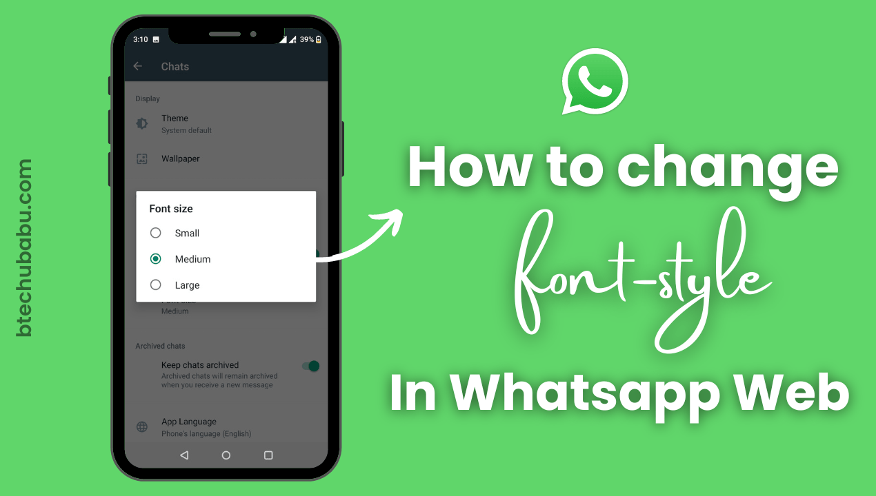 Change Your 100 Fonts In WhatsApp Web Steal This Method 